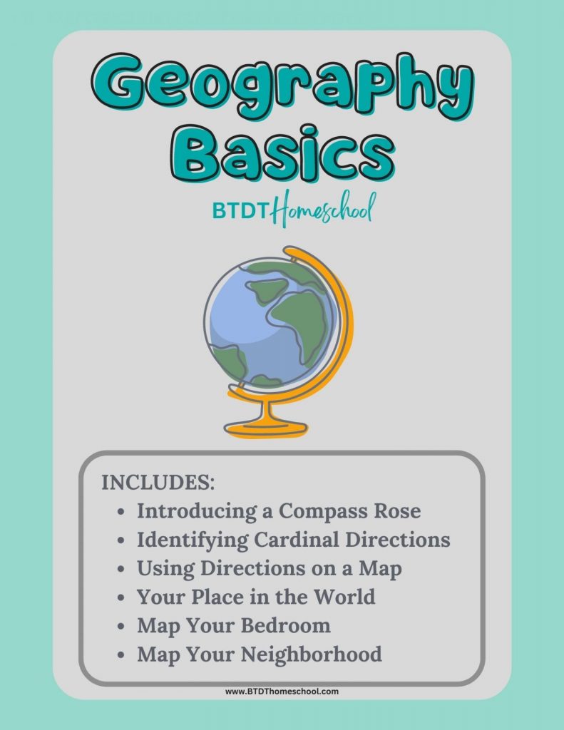 Free Geography Bundle BTDT Homeschool