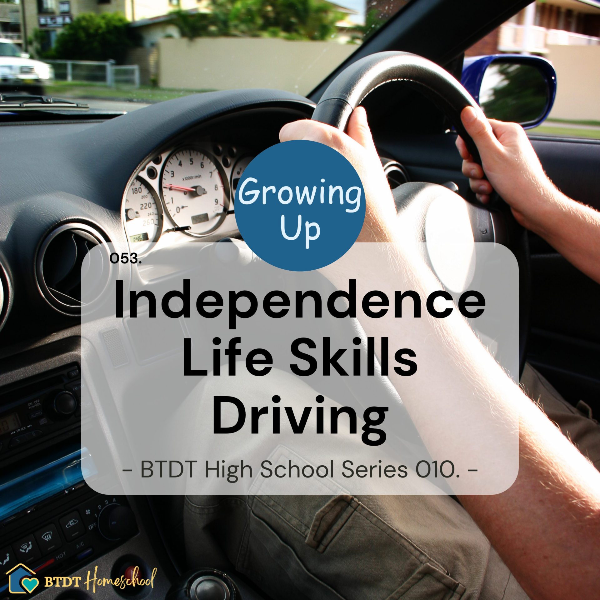 053. Teen Independence and Life Skills including Driving