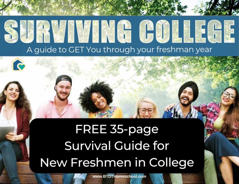 Free Freshman Survival Guide: Getting Through Your First Year (35pgs ...