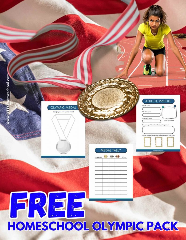 Free Olympic Pack - BTDT Homeschool
